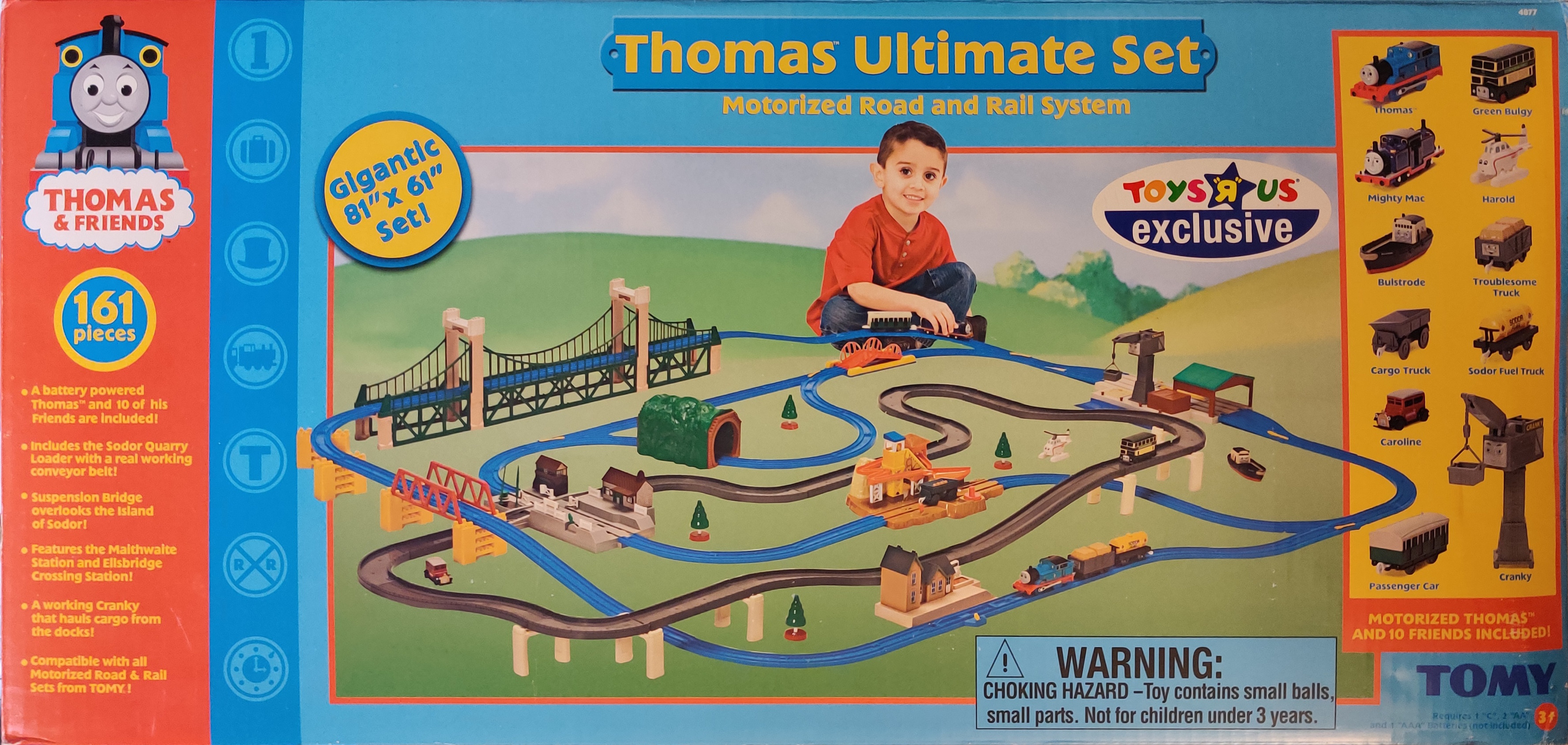 Tomy Motorized Road & Rail Thomas Ultimate Set (2006)